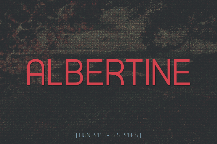 Albertine Font · 1001 Fonts