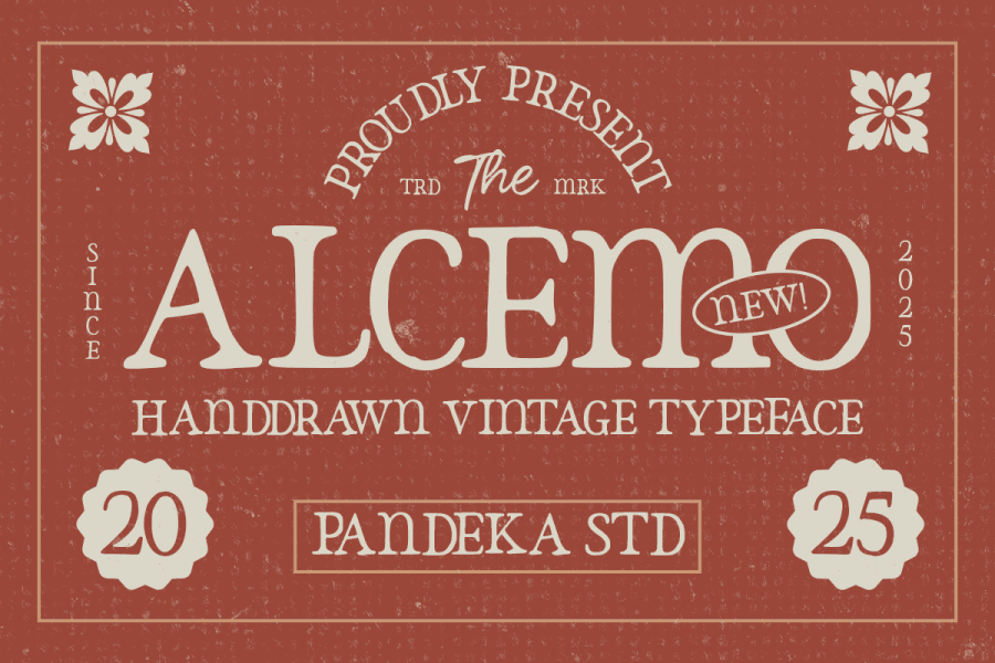 Alcemo DEMO Font · 1001 Fonts