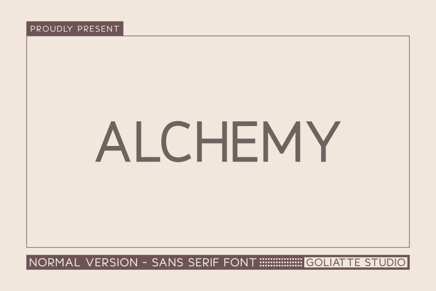 Alchemy Font · 1001 Fonts