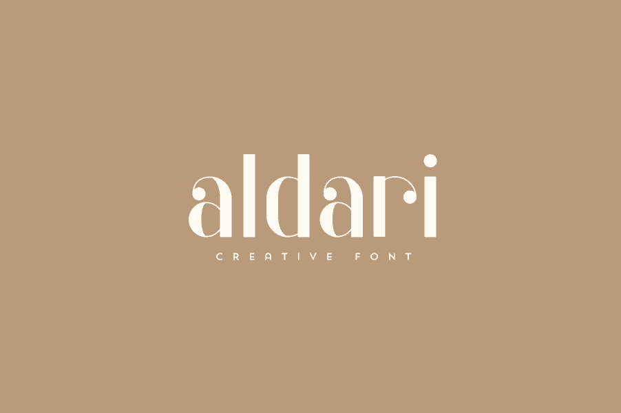 Aldari Font · 1001 Fonts