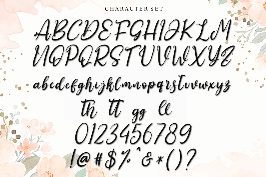 Alesia Brigitha Font · 1001 Fonts