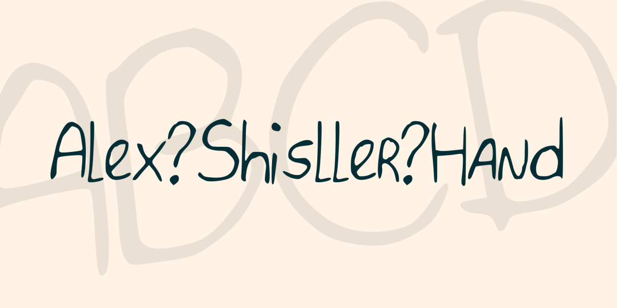 Alex_Shisller_Hand Font · 1001 Fonts