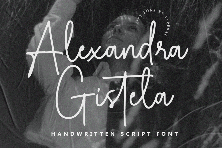 Alexandra Gistela Font · 1001 Fonts