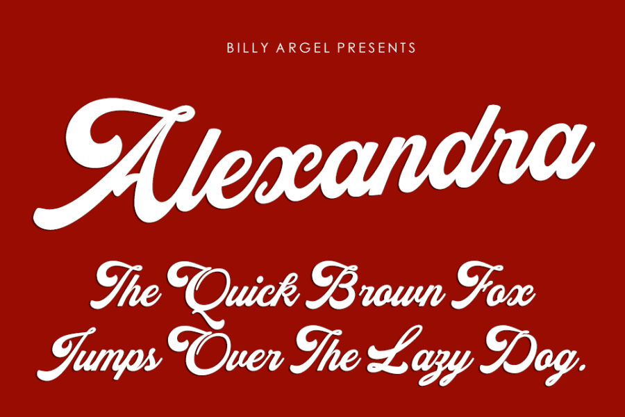 Alexandra Personal Use Font · 1001 Fonts