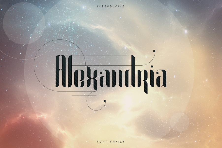 Alexandria Font · 1001 Fonts