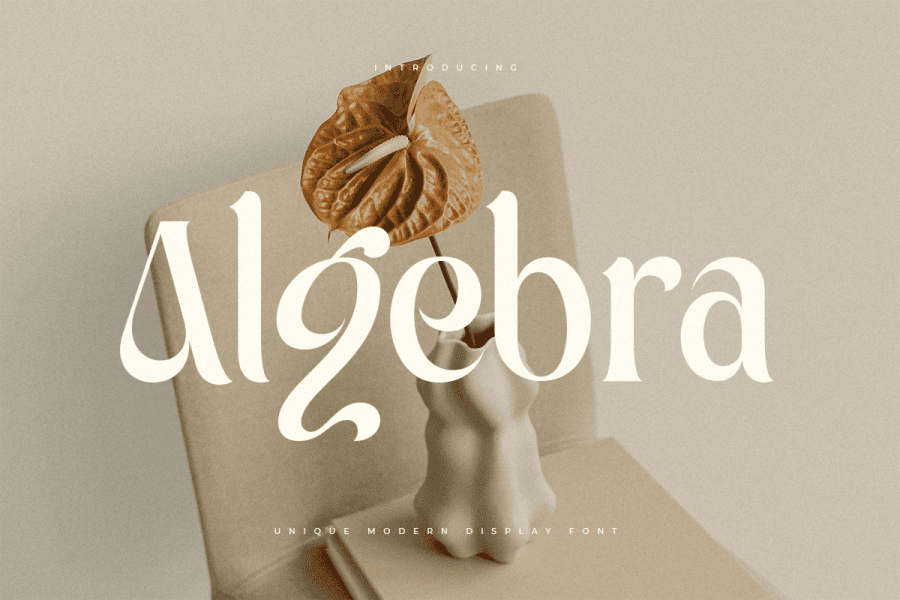 Algebra Font · 1001 Fonts
