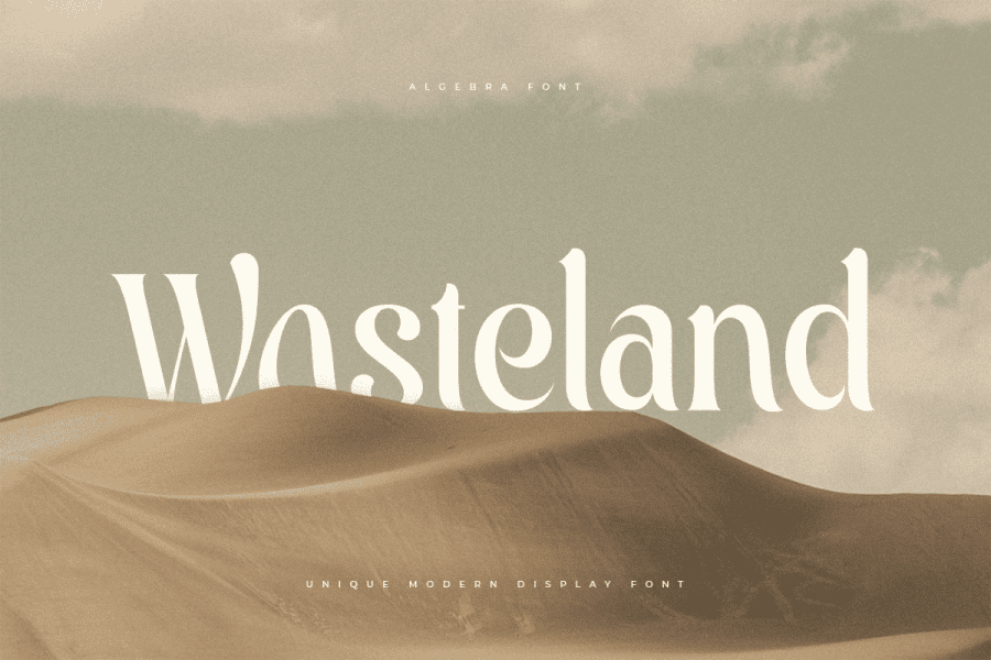 Algebra Font · 1001 Fonts