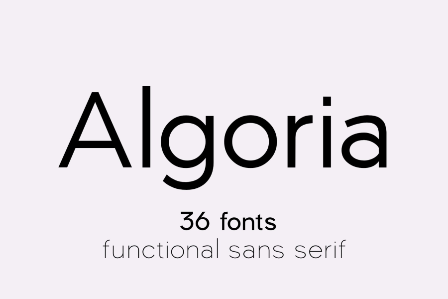 Algoria Font · 1001 Fonts