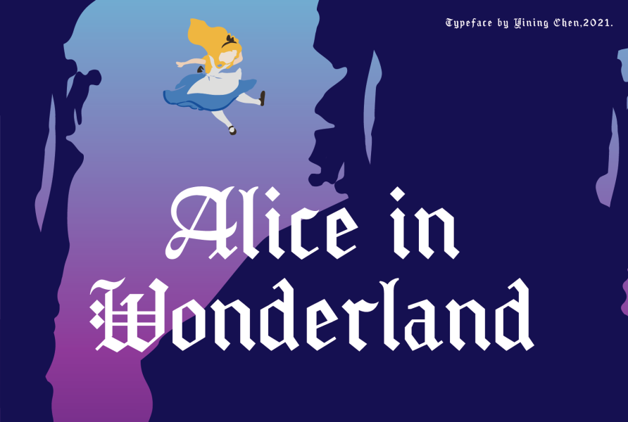 Alice in Wonderland Font · 1001 Fonts