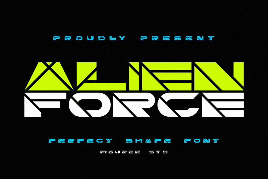 Alien Force Font · 1001 Fonts