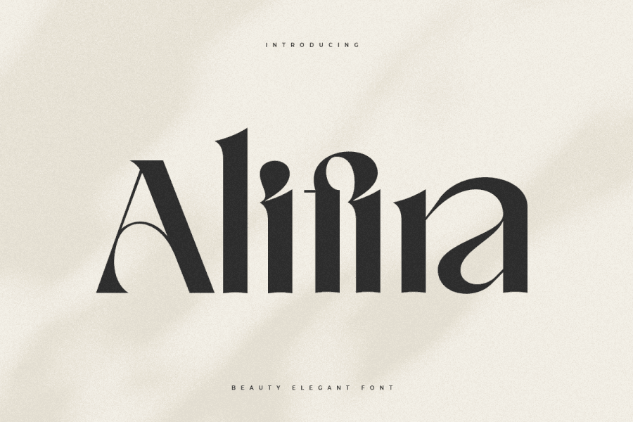 Alifira Font · 1001 Fonts