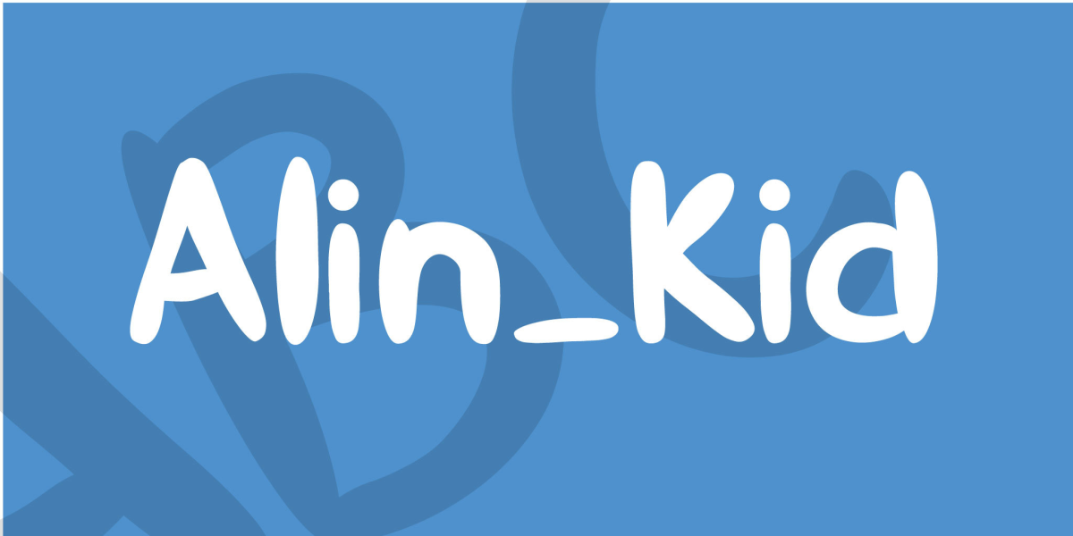 ALIN_KID Font · 1001 Fonts