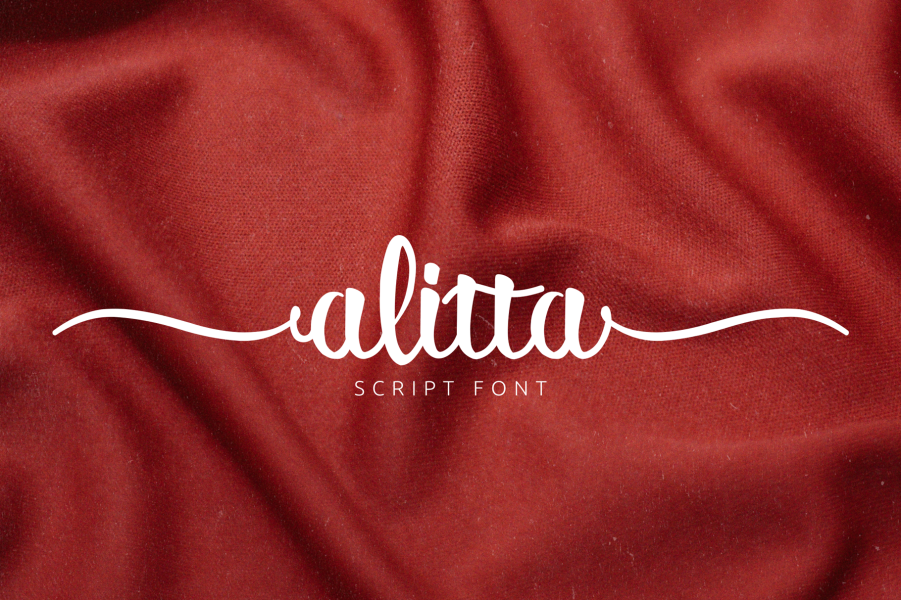 Alitta Font · 1001 Fonts