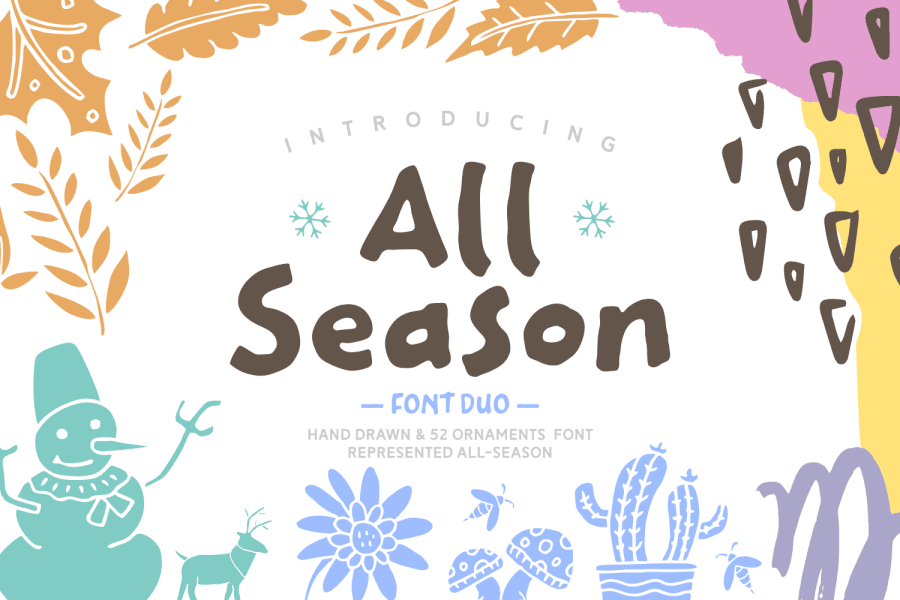All Season Font Family · 1001 Fonts
