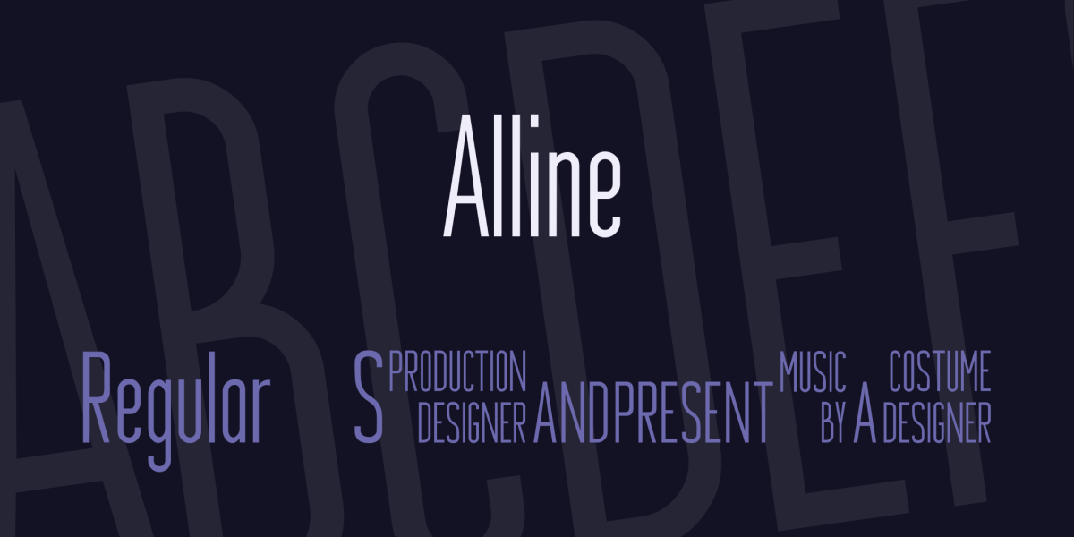 Alline Font Family · 1001 Fonts