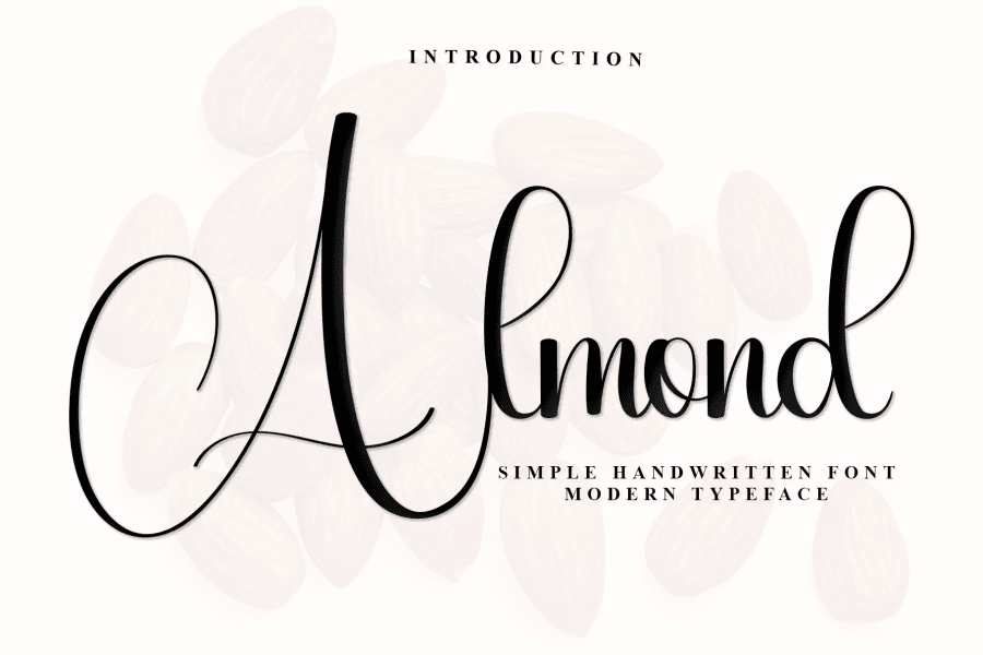 Almond Font · 1001 Fonts