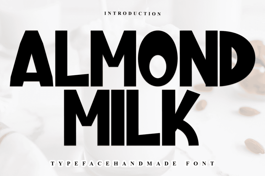 Almond Oil Font · 1001 Fonts