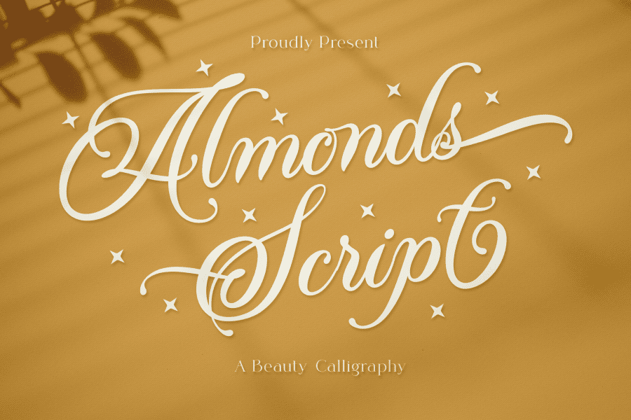 Almond Script Font · 1001 Fonts
