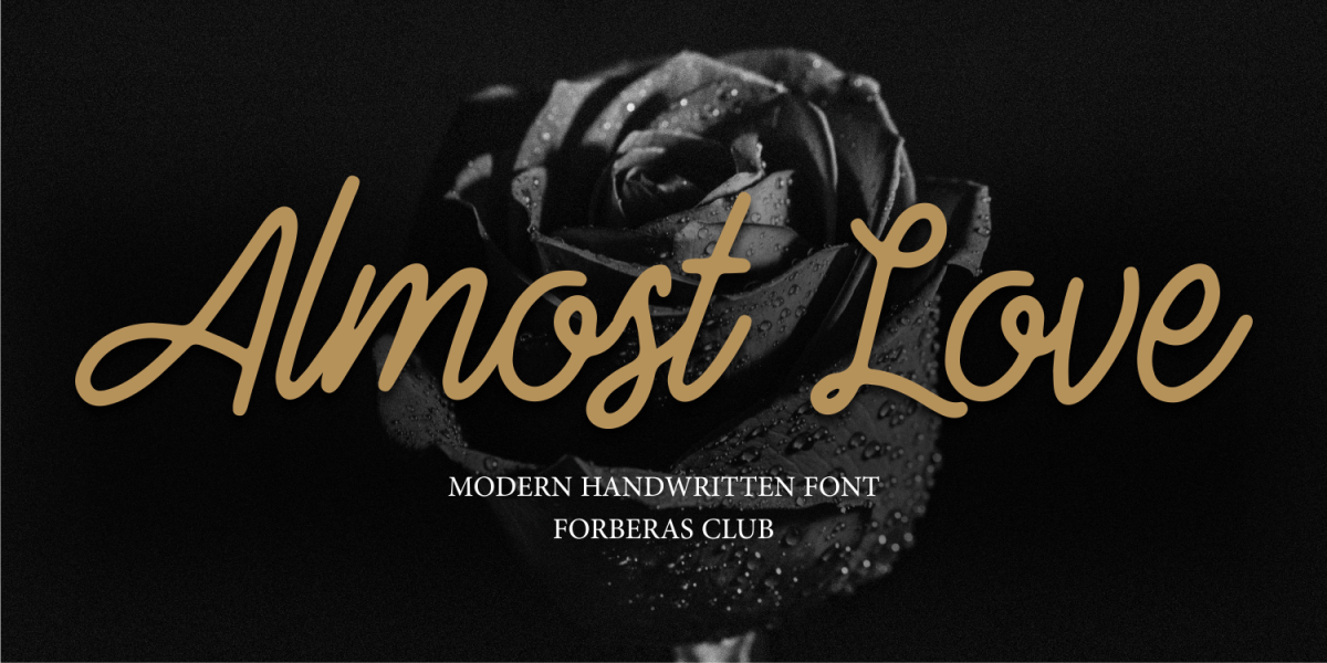 Almost Love Demo Font · 1001 Fonts