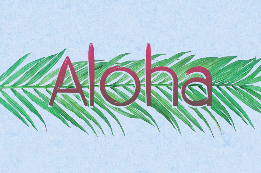 Aloha Font · 1001 Fonts