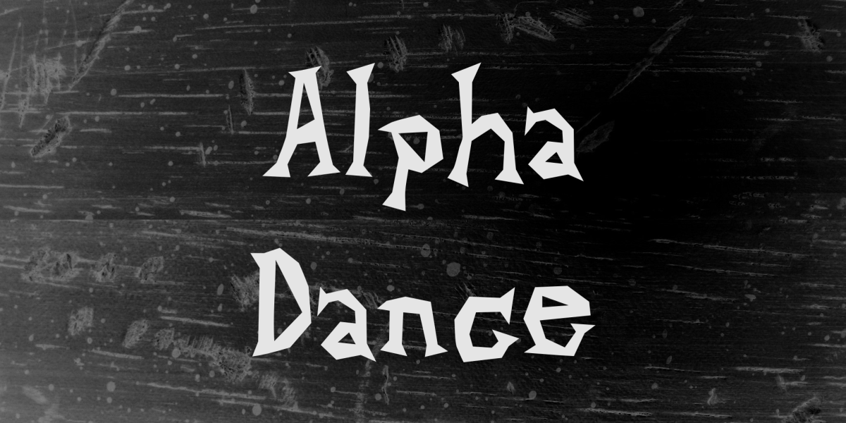 Alpha Dance Font · 1001 Fonts