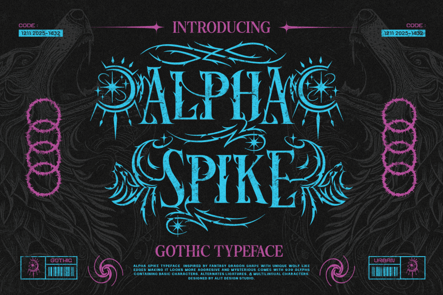 10 Free Wolf Fonts · 1001 Fonts