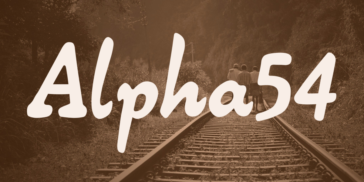 Alpha54 Font · 1001 Fonts