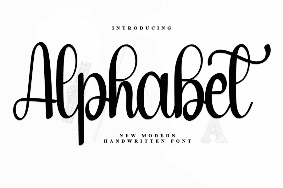 Alphabet Font · 1001 Fonts