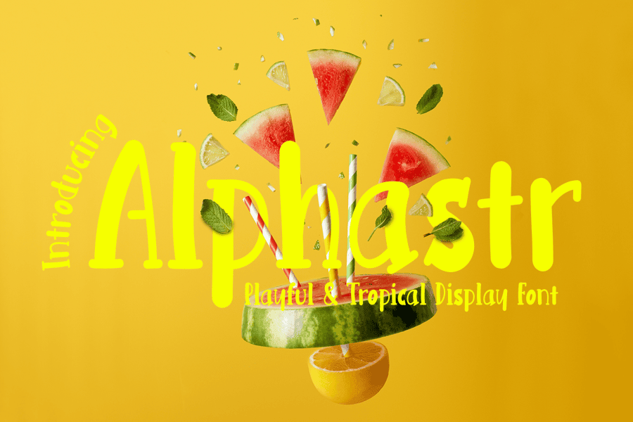 Alphastr Demo Font · 1001 Fonts
