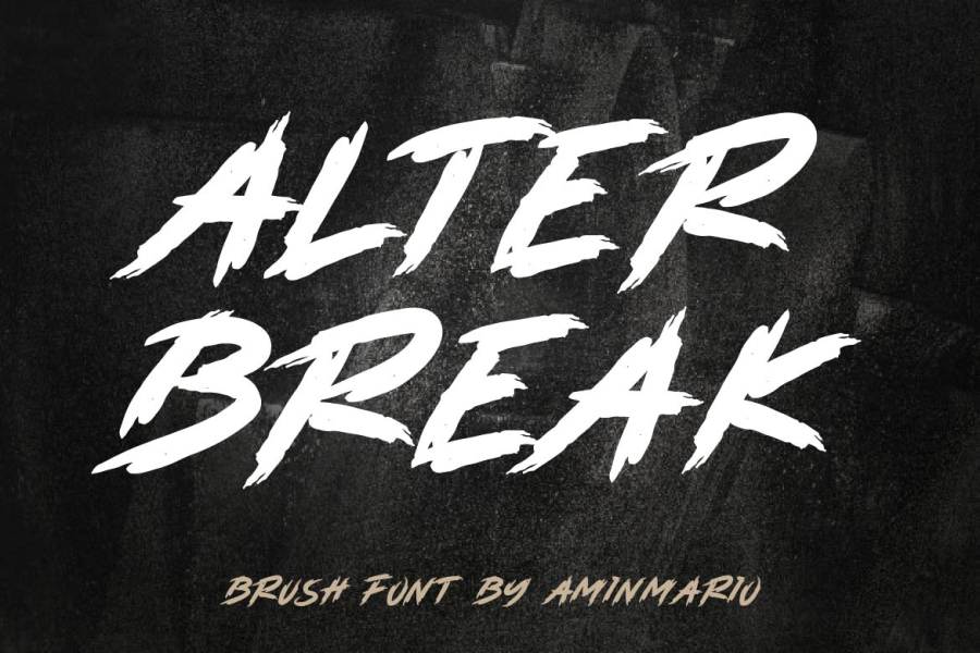 ALTERBREAK Font · 1001 Fonts