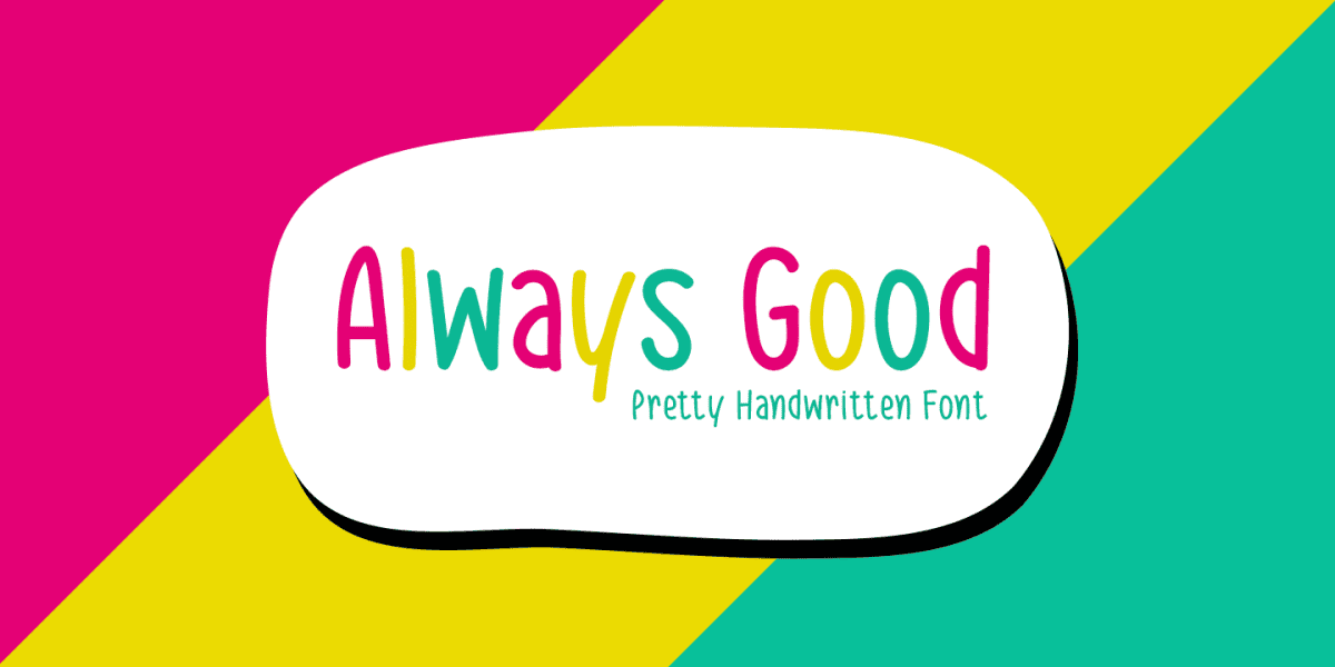 Always Good Font · 1001 Fonts