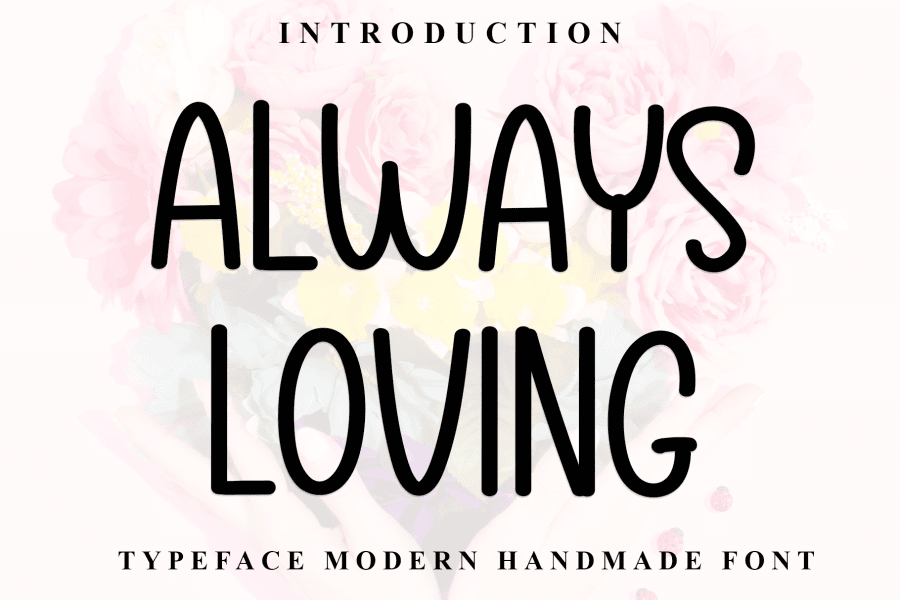 Always Loving Font · 1001 Fonts