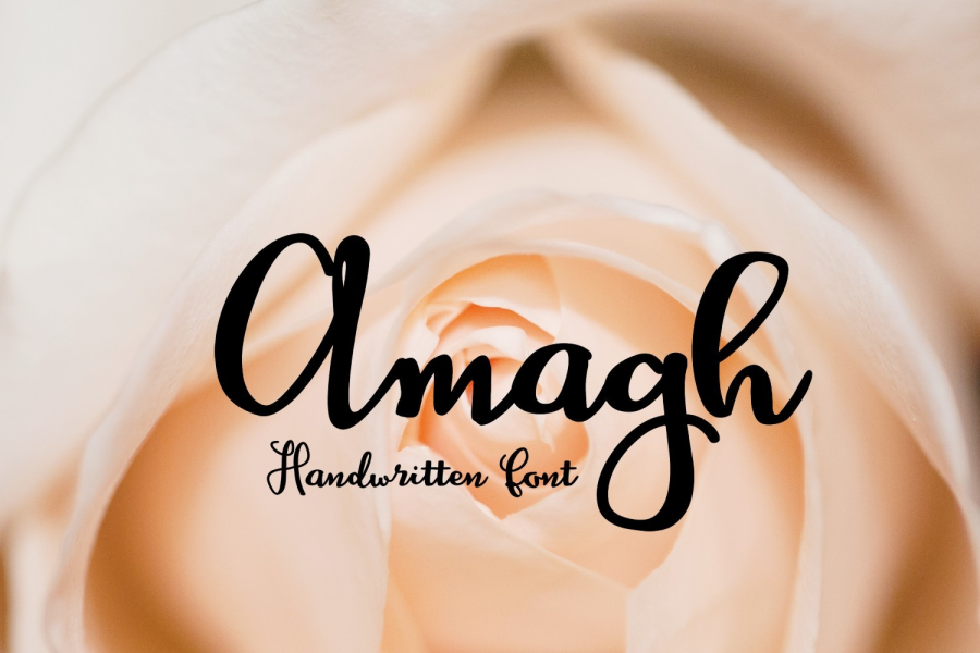 Amagh Font · 1001 Fonts