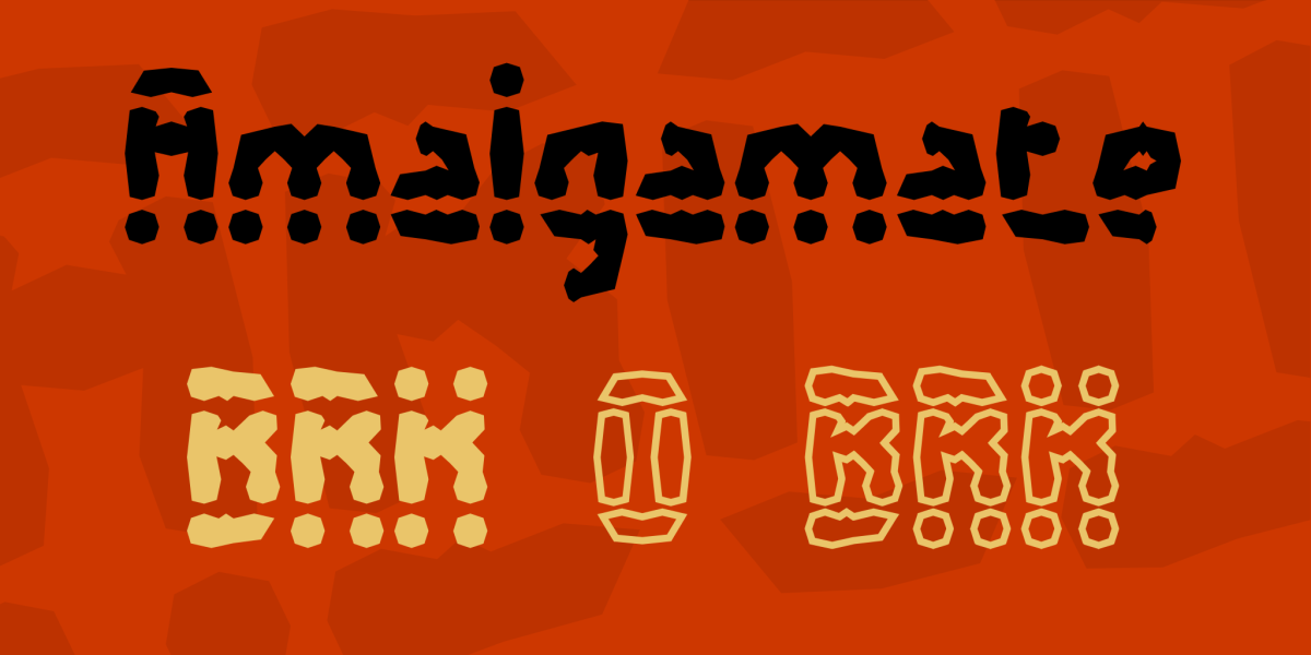 Amalgamate Font Family · 1001 Fonts