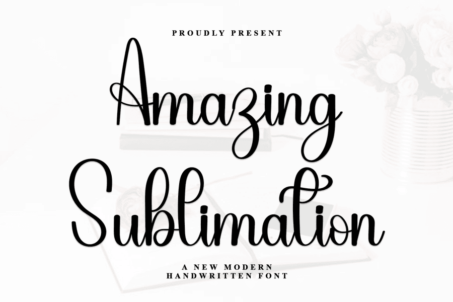 Amazing Sublimation Font · 1001 Fonts