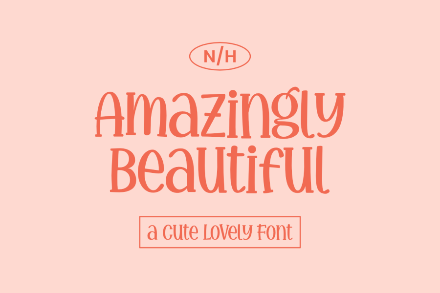 Amazingly Beautiful Font · 1001 Fonts
