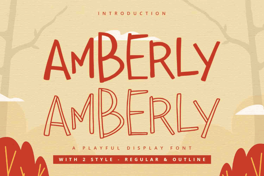 Amberly Font · 1001 Fonts