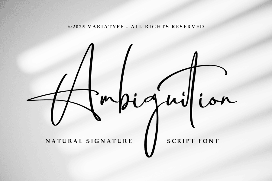 1 Free Organic Signature Font · 1001 Fonts