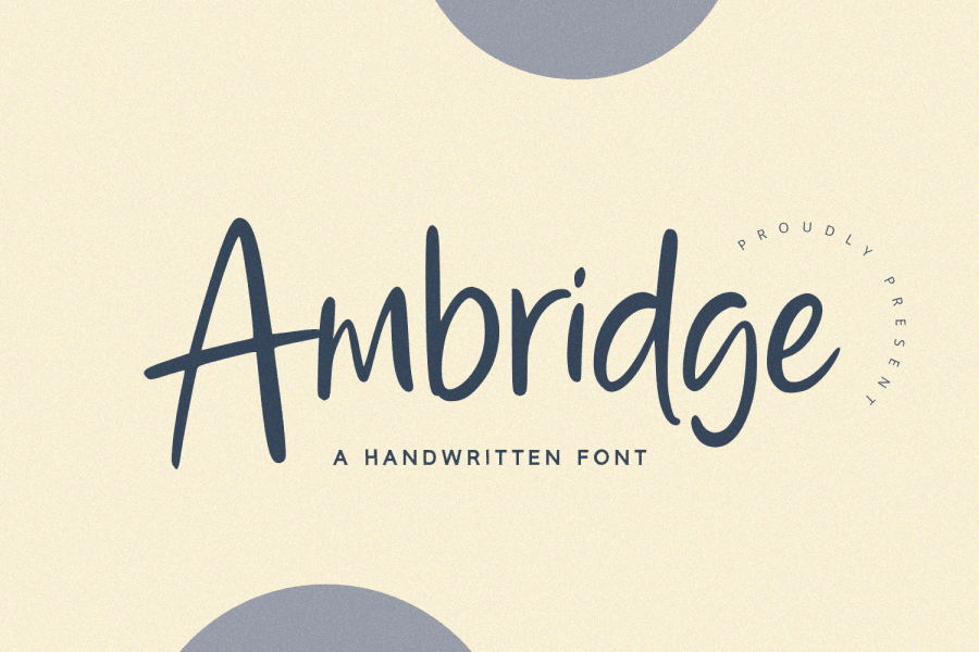 Ambridge Font · 1001 Fonts