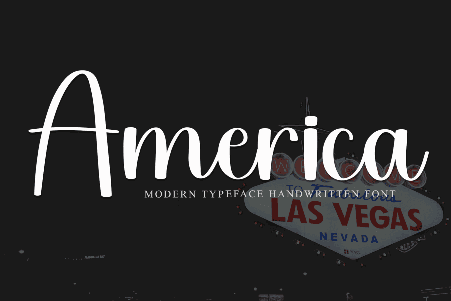 America Font · 1001 Fonts