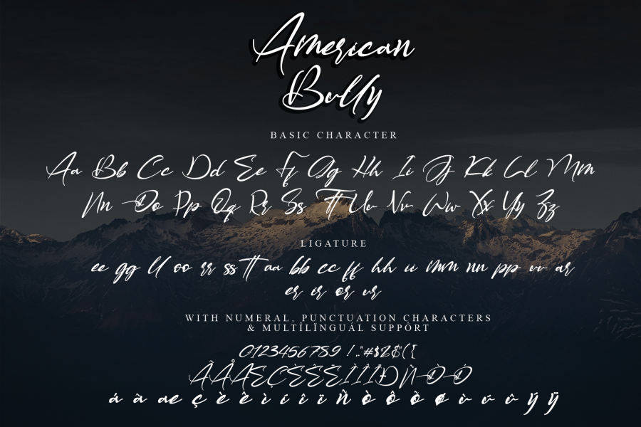 American Bully Font · 1001 Fonts