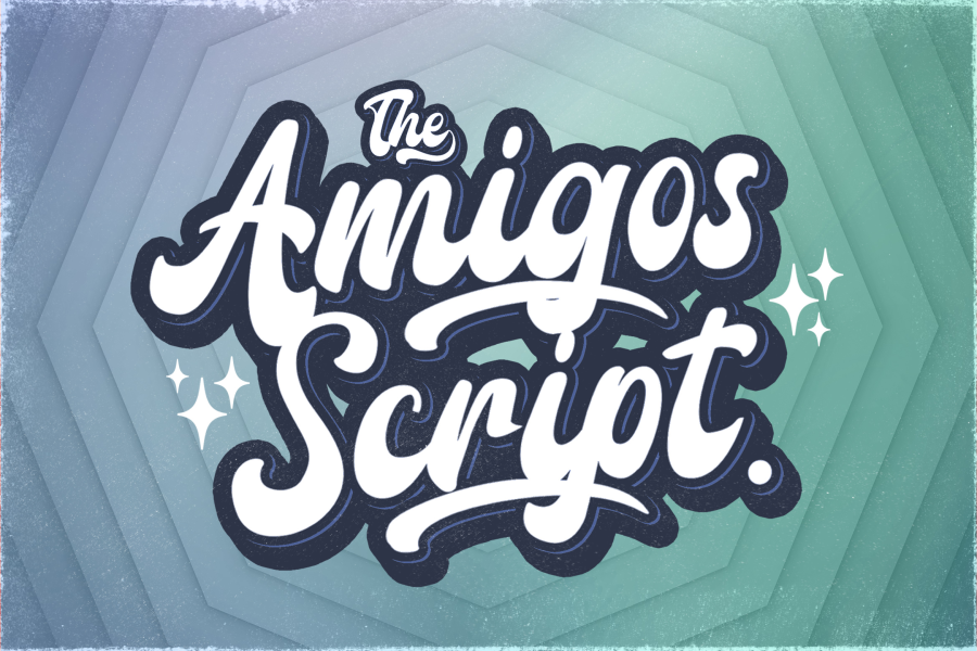 Amigos Script Font · 1001 Fonts