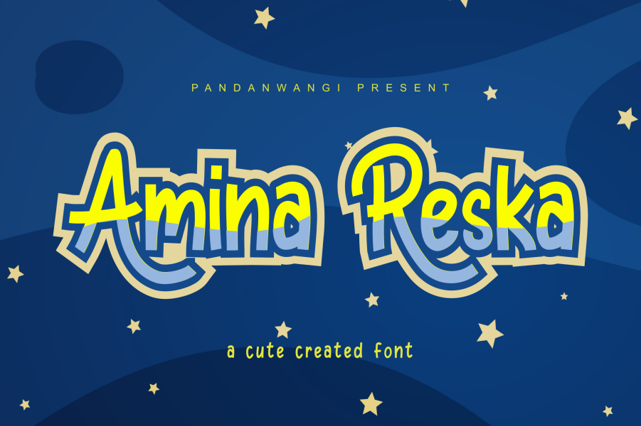 Amina Reska Font · 1001 Fonts