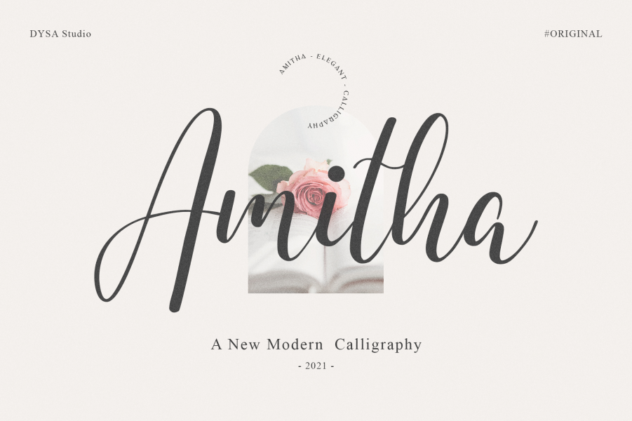 Amitha Font · 1001 Fonts
