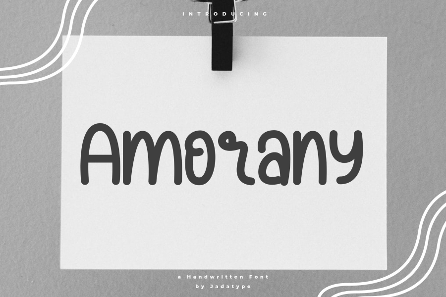Amorany Font · 1001 Fonts