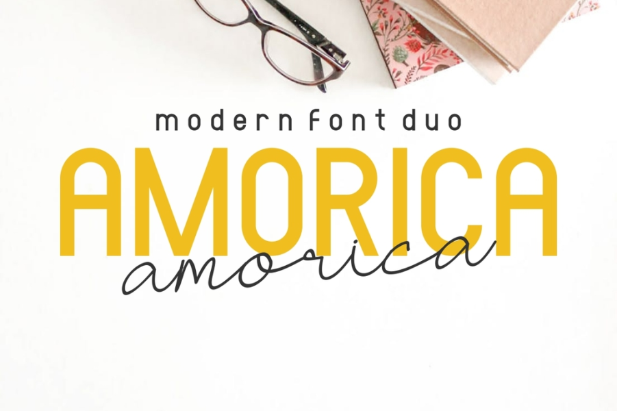 AMORICA Demo Font Family · 1001 Fonts