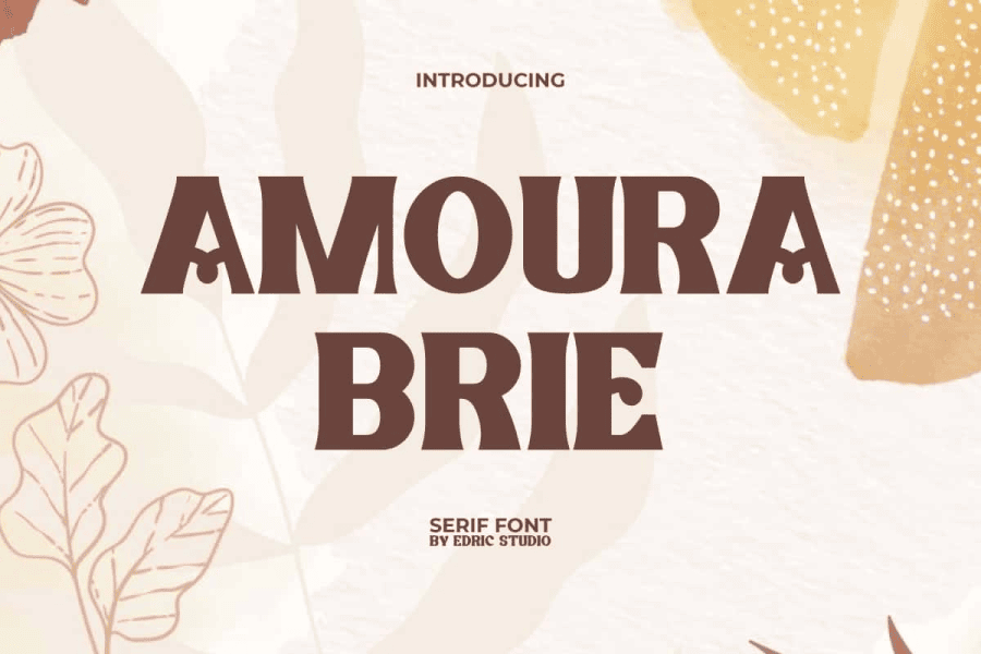 Amoura Brie Demo Font · 1001 Fonts
