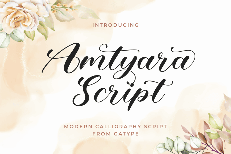 Amtyara Script Font · 1001 Fonts