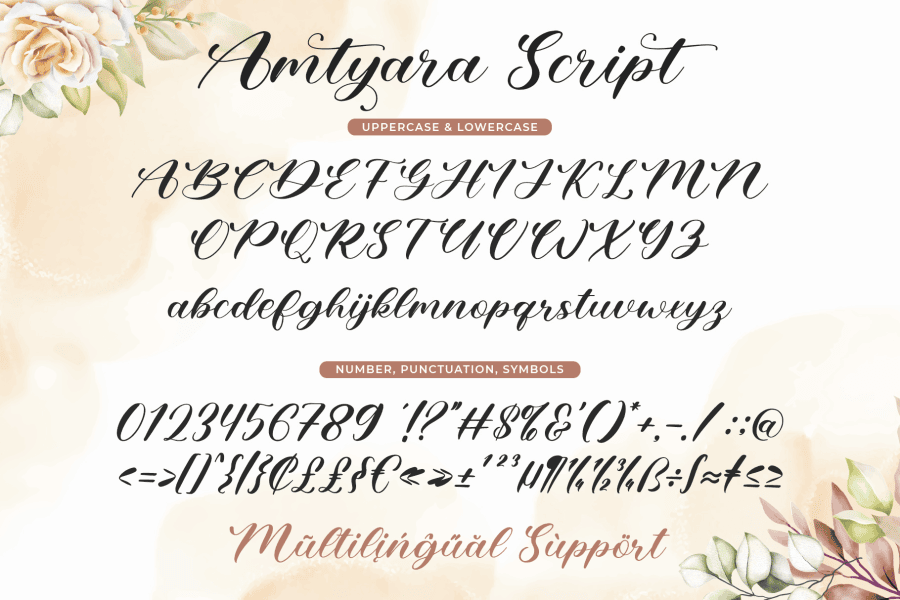 Amtyara Script Font · 1001 Fonts
