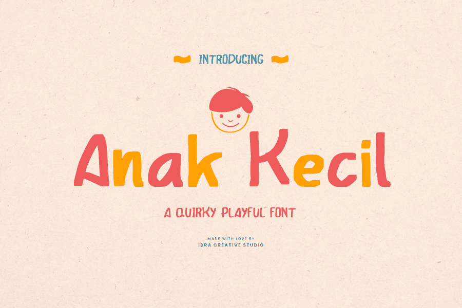 Anak Kecil Font · 1001 Fonts